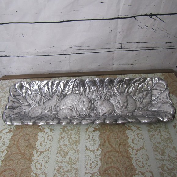 Arthur Court | Dining | Arthur Court Oblong Rabbit Serving Tray | Poshmark